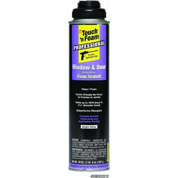 DAP 7565002010 Window & Doors Straw Foam, 20 OZ, White, 20 Ounces ...