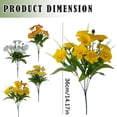 Dienrx Simulated Narcissus Flower, Artificial Flowers Wedding Bouquet ...