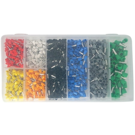 IUYYPU 800pcs Wire Assortment Cable Pin PVC Crimp Connector Set ...