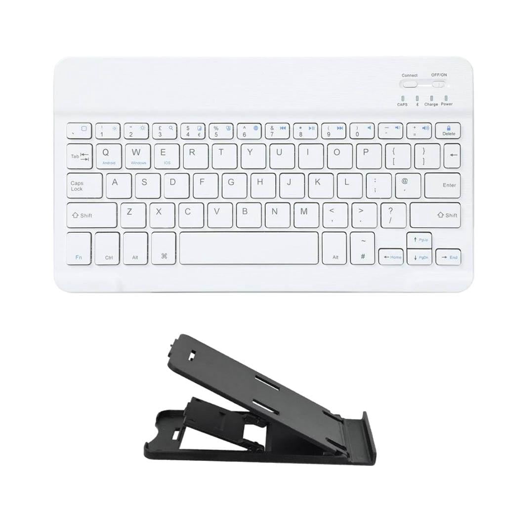 9''Mini Teclado Bluetooth Inalámbrico Teclado Externo Soporte Para ...