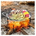 2 Pcs Stainless Steel Comal Frying Bowl Cookware 16 Inch Mexican Style ...