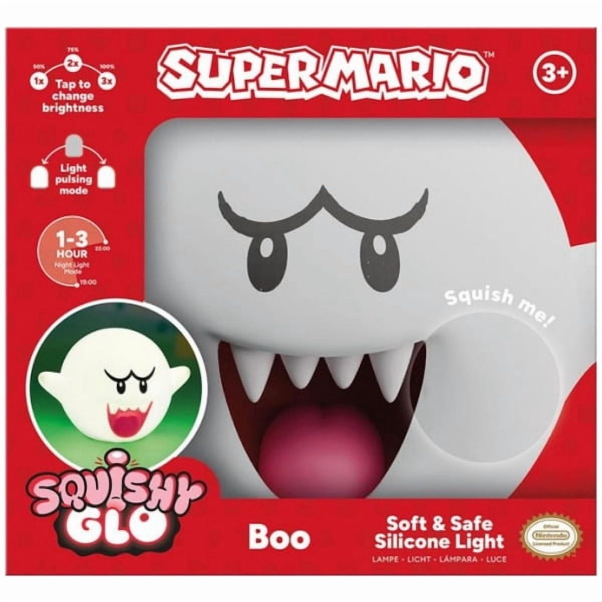 Click here for Paladone Super Mario Bros Boo Squishyglo 5 Silicon... prices
