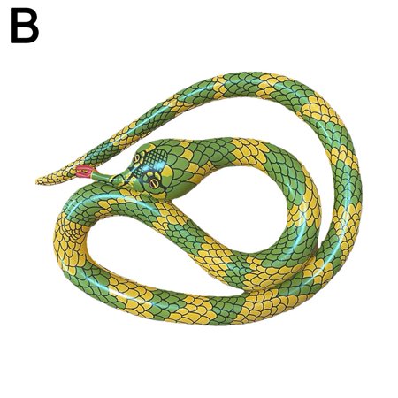 Inflatable Snake Snakes For Garden Pool Party Realistic R5 Hot Fake ...