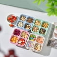 DssFDGR Storage Containers Large 4 Pack Snack Containers Bento Snack ...