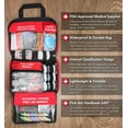 330-piece first aid kit, high-quality waterproof compact trauma medical ...