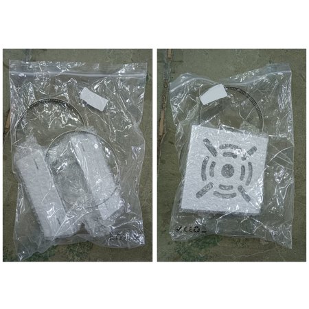 Universal Vertical Pole Mount Adapter, with 2 , Wall Mounting Loop ...