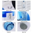 Costway Portable Mini Washing Machine Compact Twin Tub 15.4lbs Washer ...