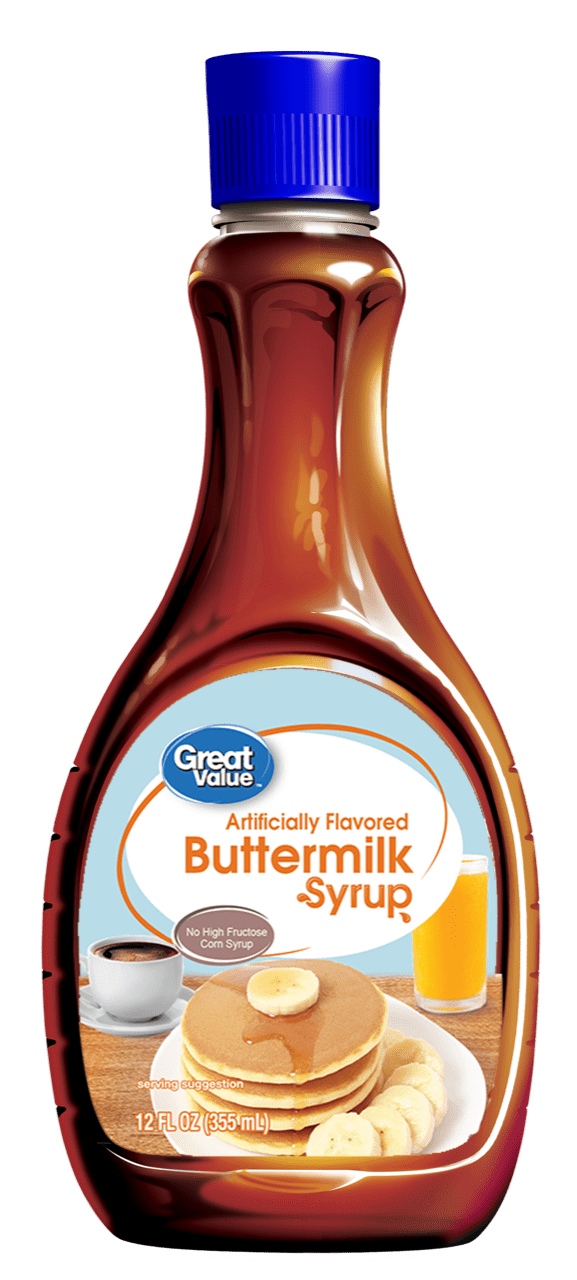 Great Value Pr Gv Pancake Butter Syrup 12oz - Walmart.com