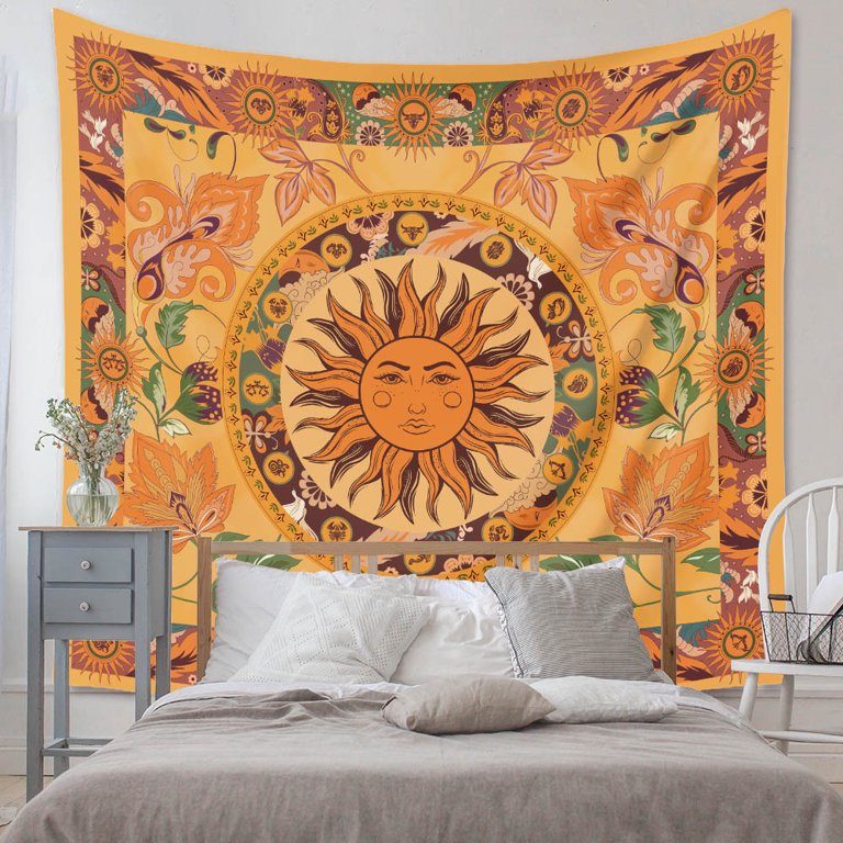 Sun Tapestry Background