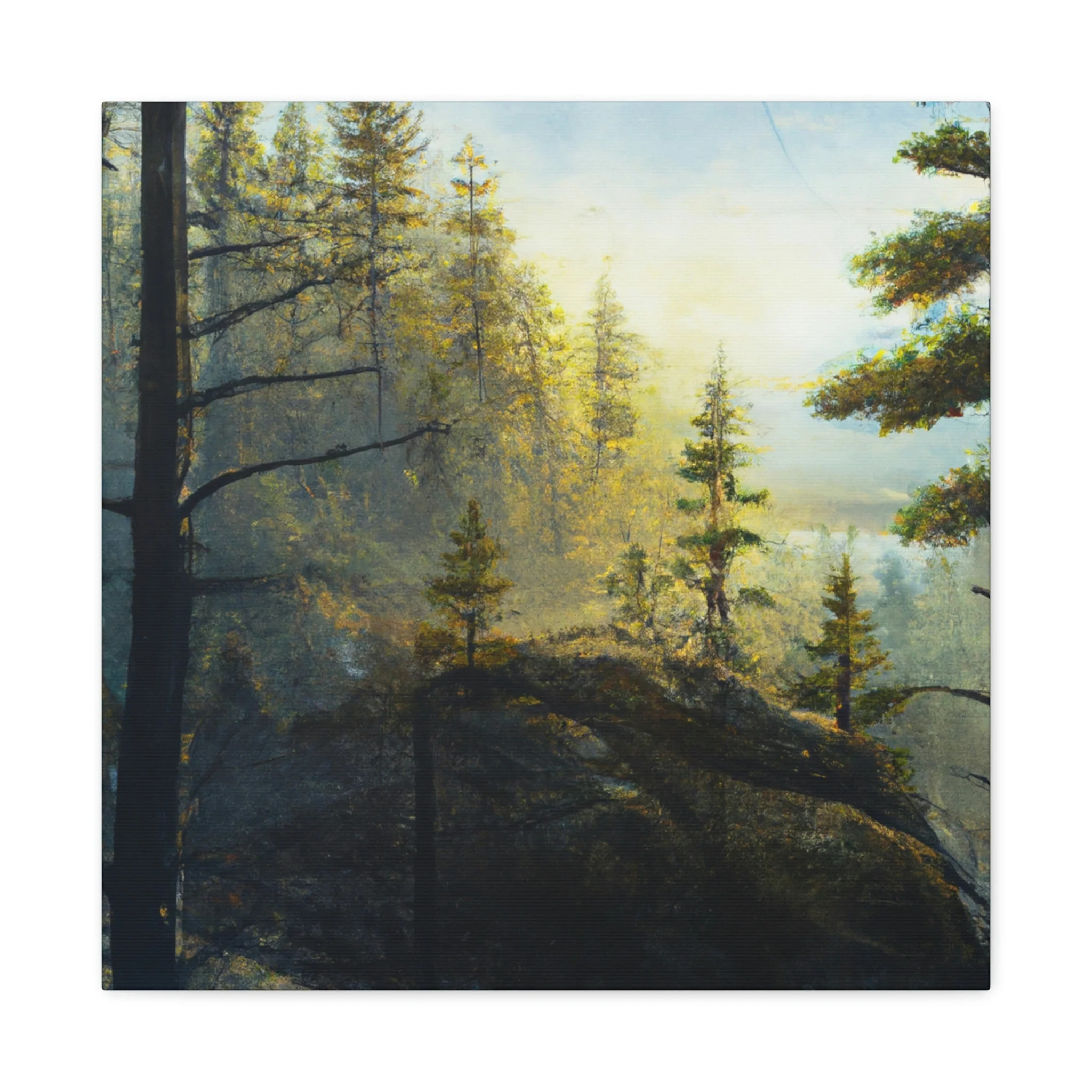 Forest Of Realism - Canvas - Walmart.com