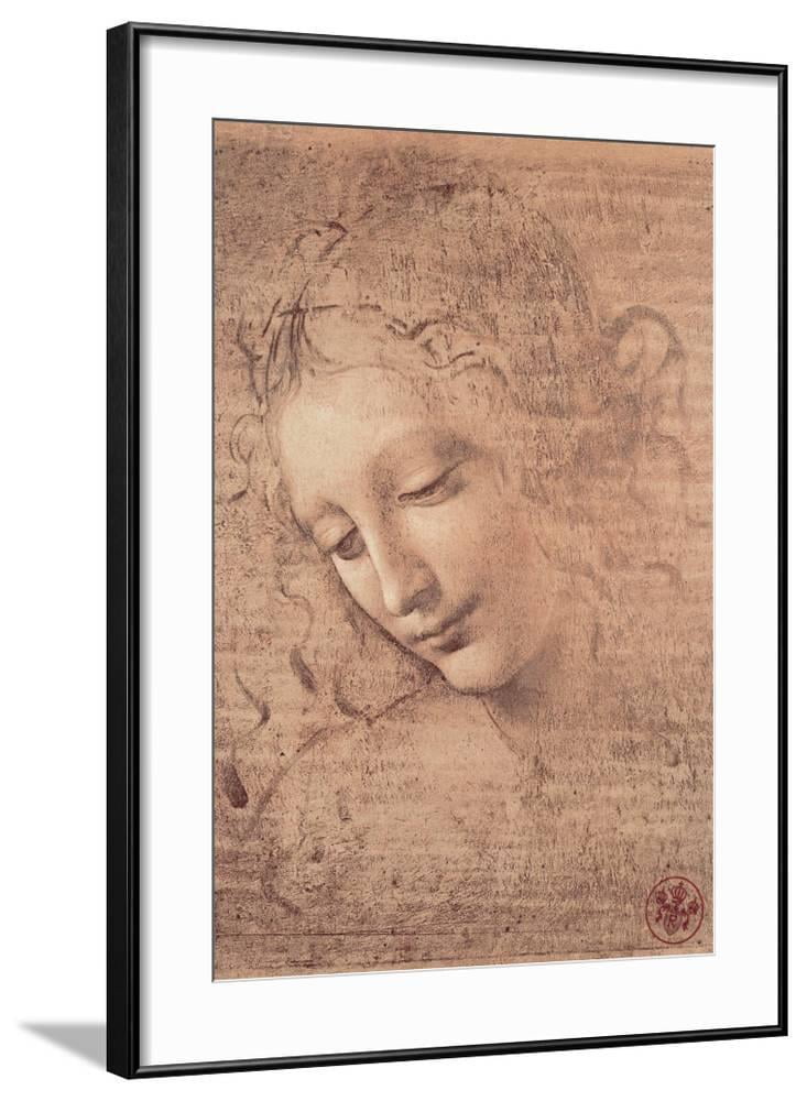 Female Head Leonardo Da Vinci