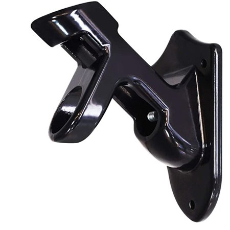 BJYX Double Hole 45 Degree Flagpole Base Aluminum Alloy Fixing Bracket ...