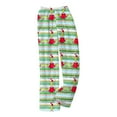 Clearance Christmas Pajamas Festive Holiday Lounge Pants With Santa Hat