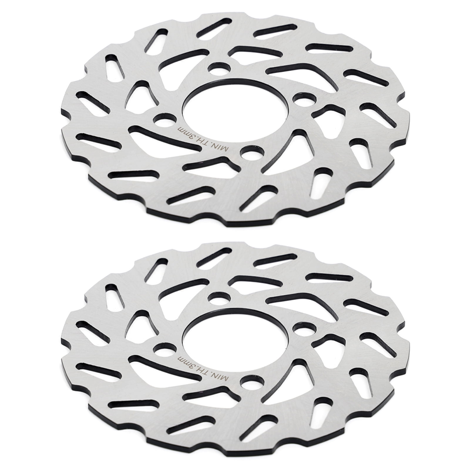 ATV Front Brake Rotors Discs for Yamaha Banshee 350 YFZ350 Raptor 700 ...