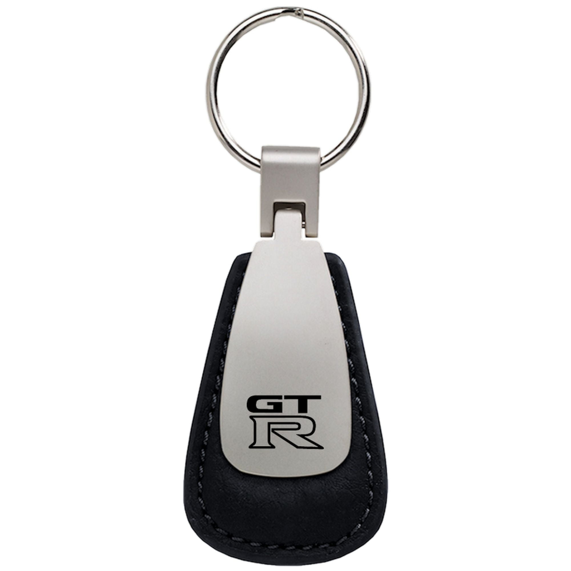 Nissan GTR Leather Teardrop Key Chain (Black) - Walmart.com