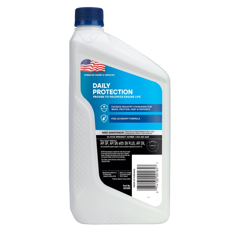 Valvoline European Vehicle Full Synthetic SAE 0W-30 Motor, 49% OFF