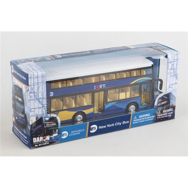 Daron Worldwide Trading MTA Double Decker Bus - Walmart.com
