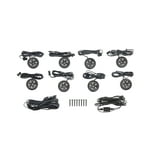 LEDGlow 8pc Blue LED Pod Motorcycle Lighting Kit - Walmart.com