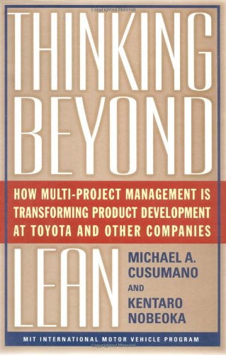 Pre-Owned Thinking Beyond Lean: How Multi Project Management Is Transforming Product Development ...