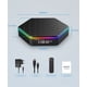 4GB+32GB T95Z Plus Android 12.0 Leather Dual WiFi 5.8G Bluetooth TV Box ...