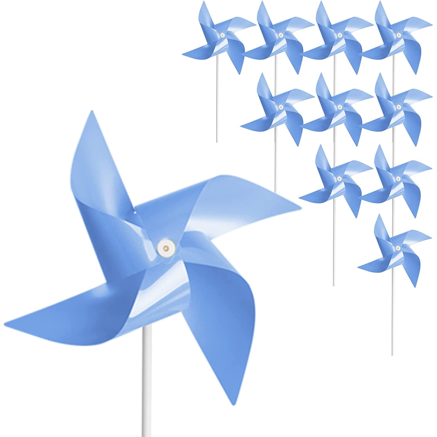 50 Pcs Pinwheels, Toy Wind Spinners and Party Favors Gifts for Kids ...