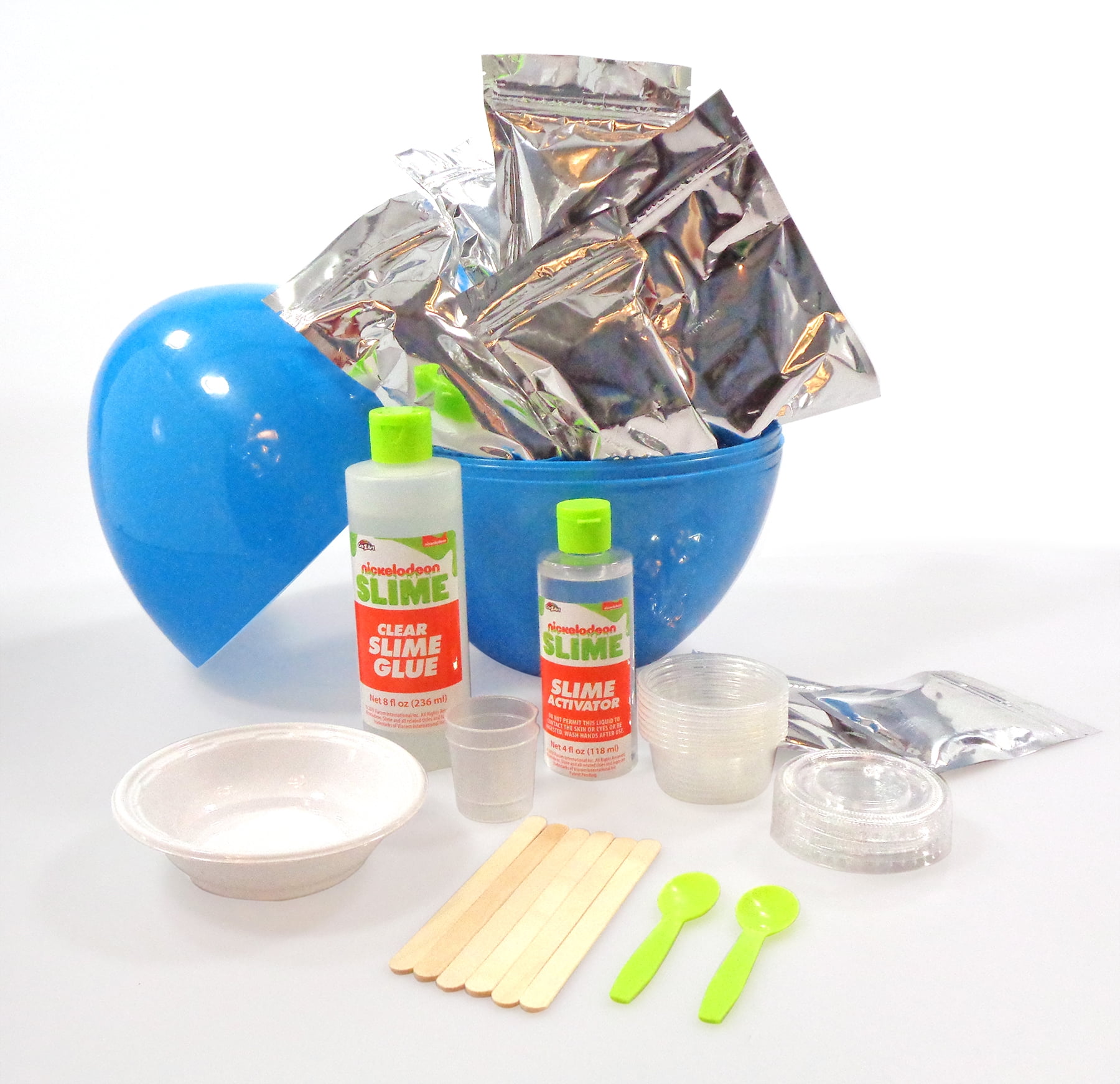 Cra-Z-Art Nickelodeon Slime Neon Rainbow Giant Egg Surprise Unboxing Kit – totalhill.com