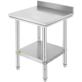 Sportsman Series Upturned Edge Stainless Steel Work Table 24 x 48 ...