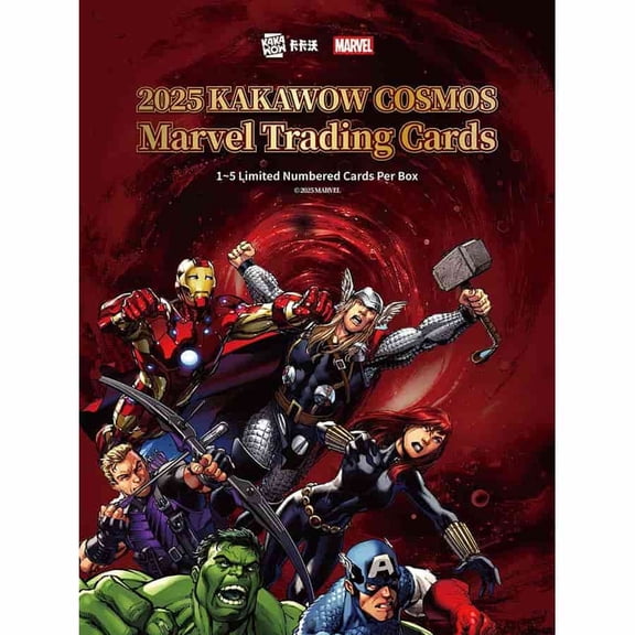 2025 Kakawow Cosmos Marvel Trading Cards Box (10 Packs) - Walmart.com