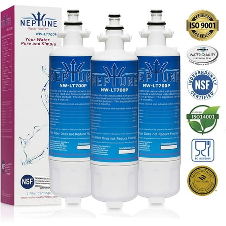 Neptune Water Filters LG LT700P Premium Replacement Water Filter ...