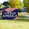 USA Flag Yard Signs - 6 Pieces - Walmart.com