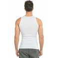 6 Pack Knocker Men's 100% Cotton White A-Shirts (Sizes S-3XL) - Walmart.com