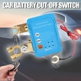 for Car, Remote Battery Disconnect 12V, Car Anti Theft Kill Switches ...
