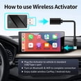 2in 1 Wireless Carplay Para Auto & Android Auto Adapter, Wired to ...
