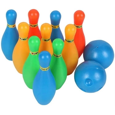 Style-Carry Kids Bowling Set, Light Up with 6 Pins & 1 Ball, Indoor ...