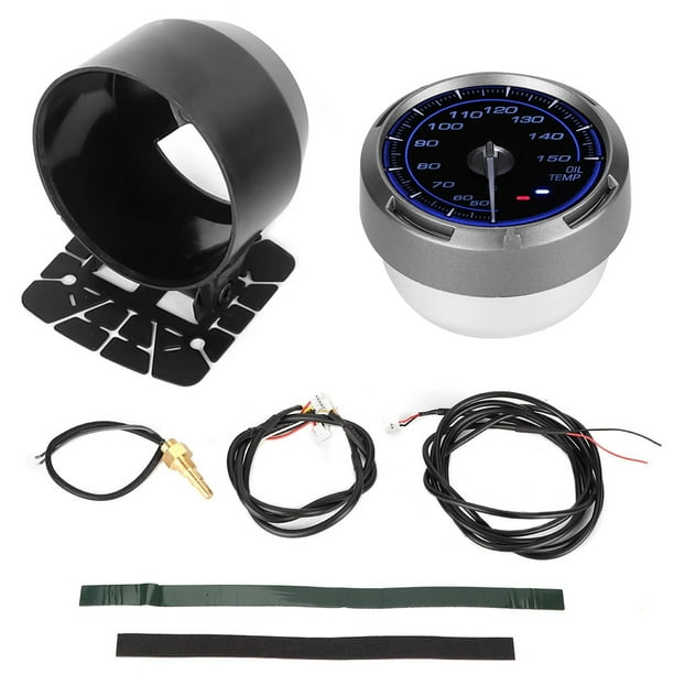 Motor Electronic Sensor Water Temp Gauge Modified Racing Instrument 12V ...