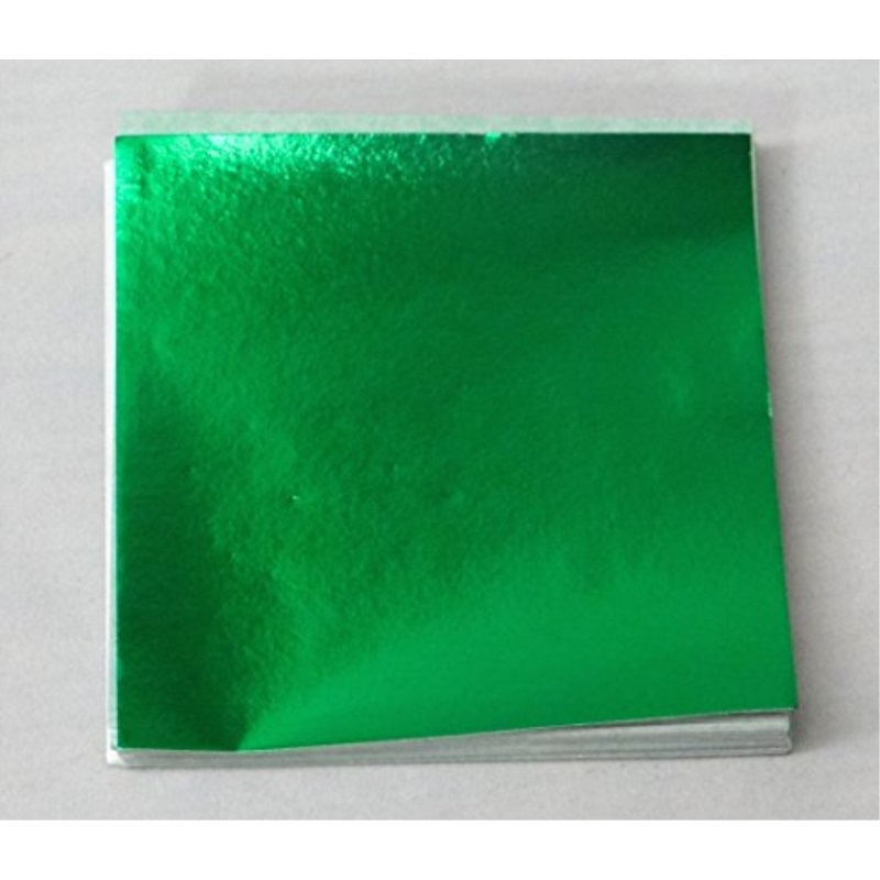 6" X 6" Emerald Green Confectionery Foil Wrappers Candy Wrappers Candy ...