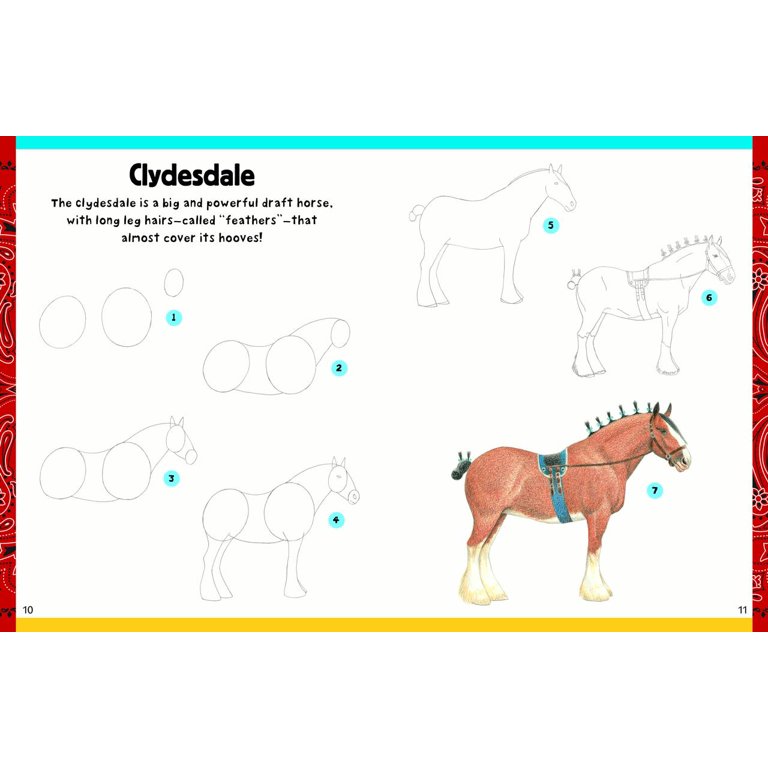Easy Drawings Of Horses Step By Step