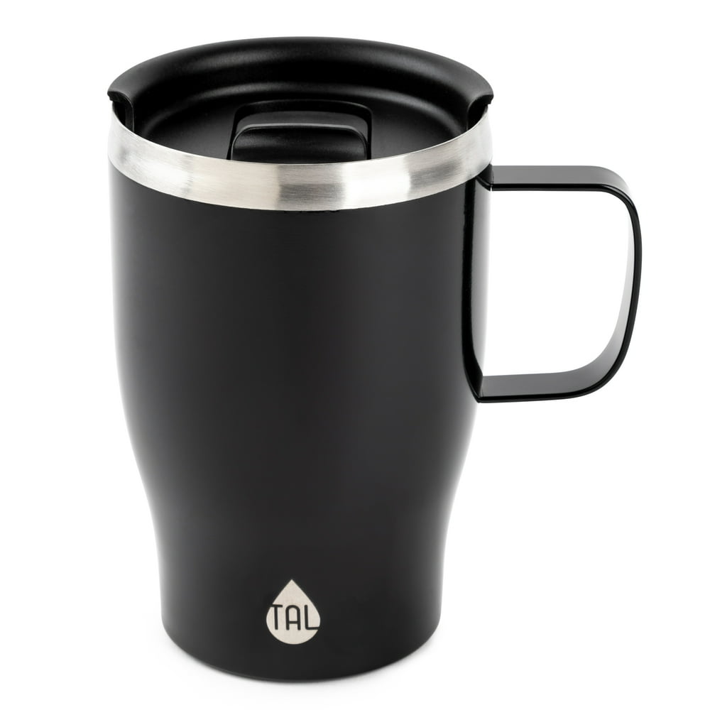 TAL Stainless Steel Sienna Mug 15 fl oz, Black - Walmart.com - Walmart.com