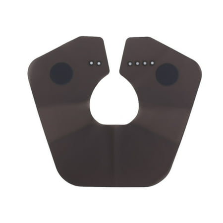 Hair Salon Stylist Cutting Collar Black Rubber Neck Wrap Neck Guard for ...