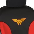 Wonder Woman Car Accessories Pack - Seat Cover, Rubber Floor Mats ...