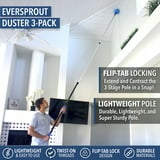 EVERSPROUT 5-to-12 Foot Extendable Duster 3-Pack for Dusting Blinds ...