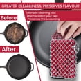 Cast Iron Scrubber Chainmail - 316L Cast Iron Cleaner Scrubber and ...