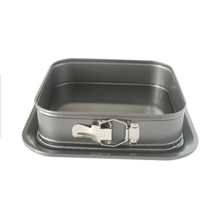 fastboy Carbon Steel Mould Square Non-Stick Cake Detachable Tray Baking ...