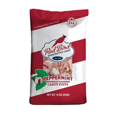Red Bird Soft Peppermint Puffs, Non-GMO, Kosher, Individually Wrapped ...