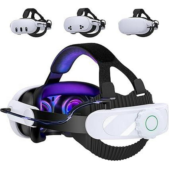 KKCOBVR Q3 Halo Strap Compatible with Meta Quest 3 Enhanced Comfort ...