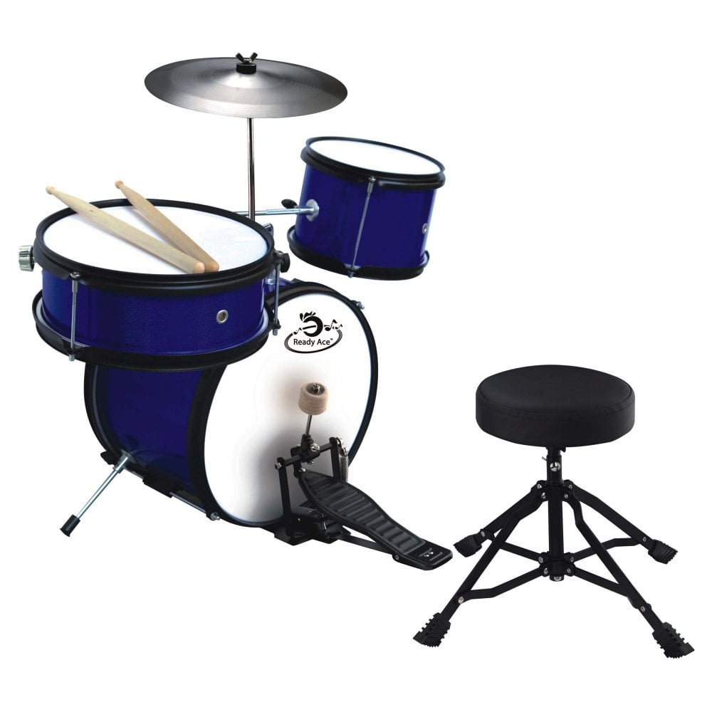 Ready Ace DS-5MB Toy Musical Instrument Drum Set-Ages 4 years and up ...