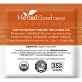 Herbal Goodness Papaya Leaf Tea Caffeine-Free Herbal Wellness Tea - 24 ...