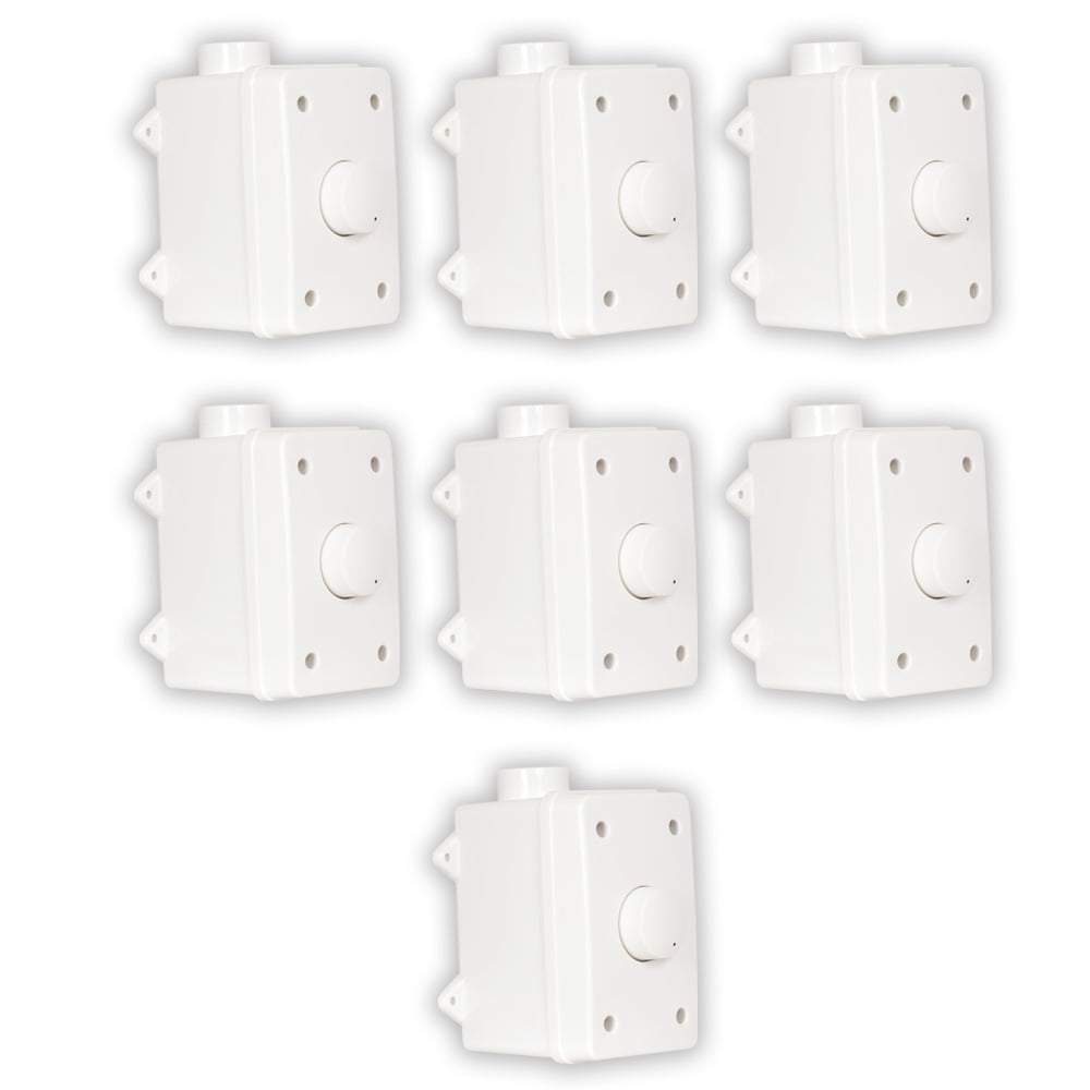 Theater Solutions OVCDW Outdoor Volume Controls White Weatherproof 7 ...