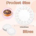 300PCS Paper Doilies 4 Inch,Disposable Lace Paper Doilies, Oil-Proof ...