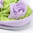 dnusflzt Pet Snuffle Mat,Rose Flower Shape Dogs Treat Slow Feeding Mat ...